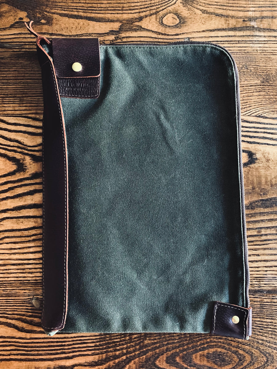 Red Wing Carry Case - Dark Olive Waxed Canvas – The Archives The People ...