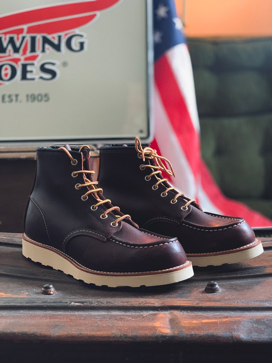 Red Wing 8138 - 6" Moc Toe - Briar Oil Slick – The Archives The People ...