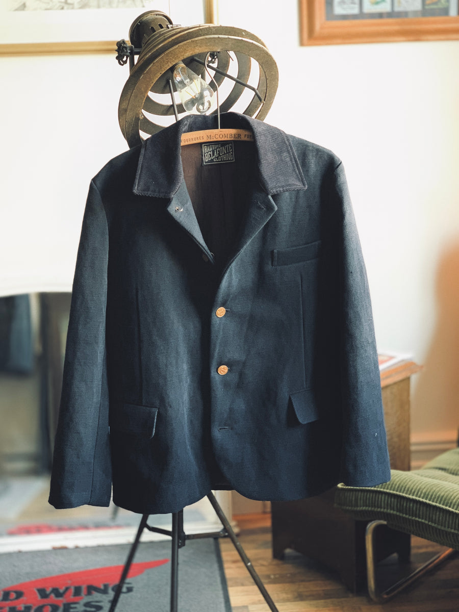 Belafonte Ragtime Clothing Gaslight Jacket - Black – The Archives The ...