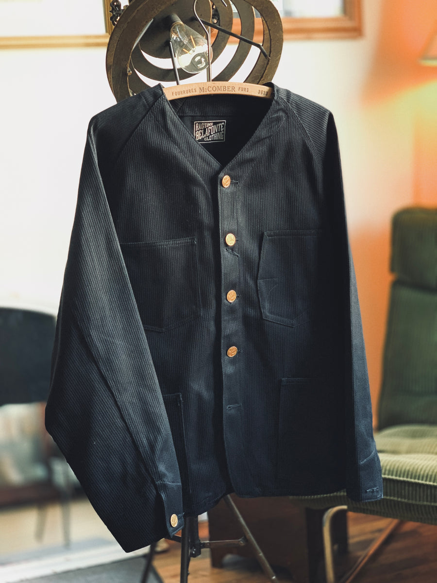 Belafonte Ragtime Clothing Engineer Jacket - Black – The Archives The ...