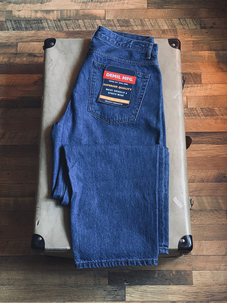 Demil MFG Lot 23 Californian Wide Denim - Mid Indigo – The Archives The ...